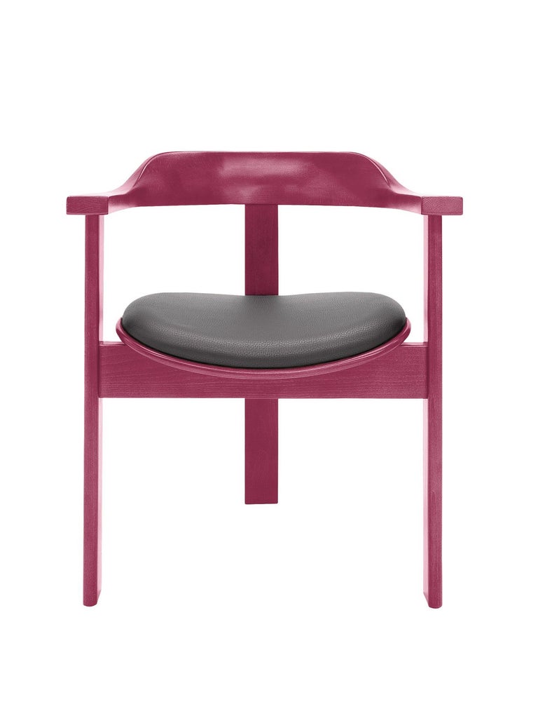 Mid Century 6 Purple Haussmann Armchairs, Robert and Trix Haussmann ...