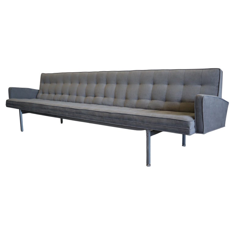 Mid Century 9' Long Sofa Attributed to George Kasparian For Sale at 1stDibs