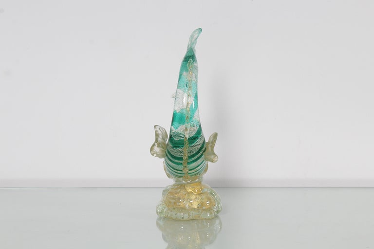 Mid-Century A. Seguso Murano Glass Fish, Italy, 1950 For Sale at 1stDibs