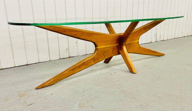 Mid-Century Adrian Pearsall Walnut Jax Coffee Table at 1stDibs