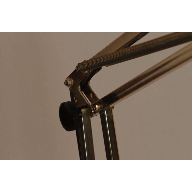 Midcentury Alsy Brass Adjustable Swing Arm Floor Lamp at 1stDibs | alsy ...