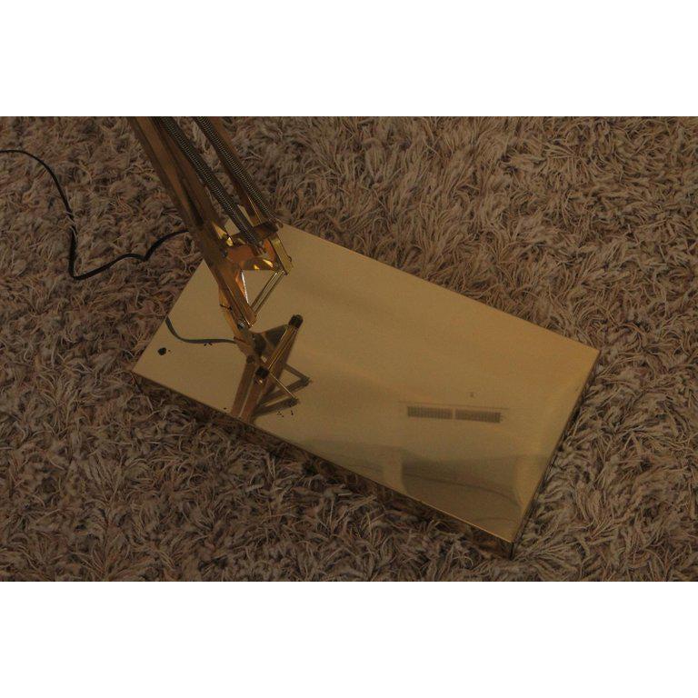 Midcentury Alsy Brass Adjustable Swing Arm Floor Lamp at 1stDibs | alsy ...