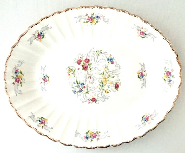 Midcentury American Limoges Dinnerware "Jennie Lind" Set of 19 For Sale ...