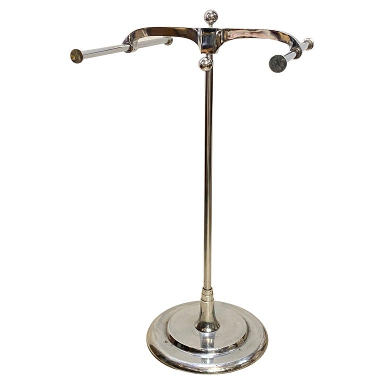 Midcentury American Modern Deco Chrome Retail Store Display Clothes ...