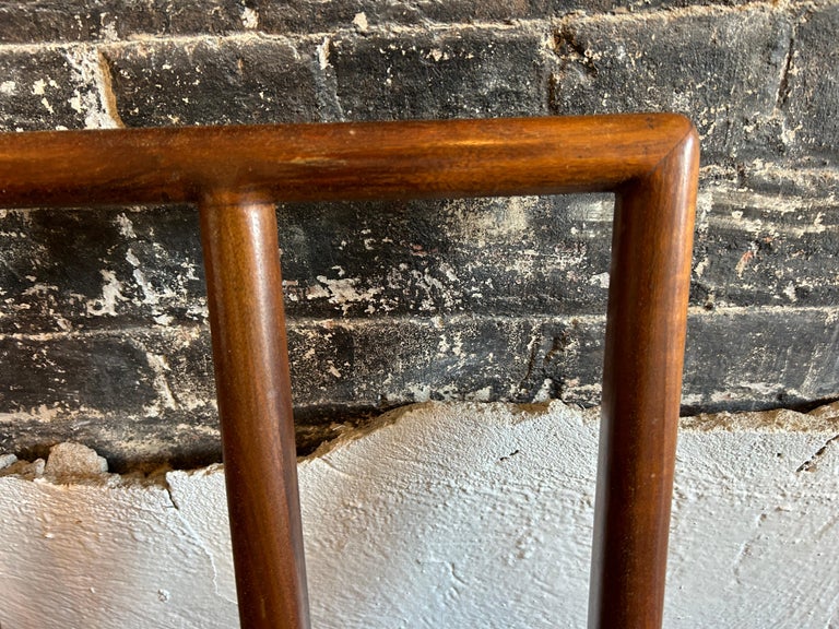 Midcentury American Modern Mel Smilow Solid Walnut Frame Sofa or Daybed ...