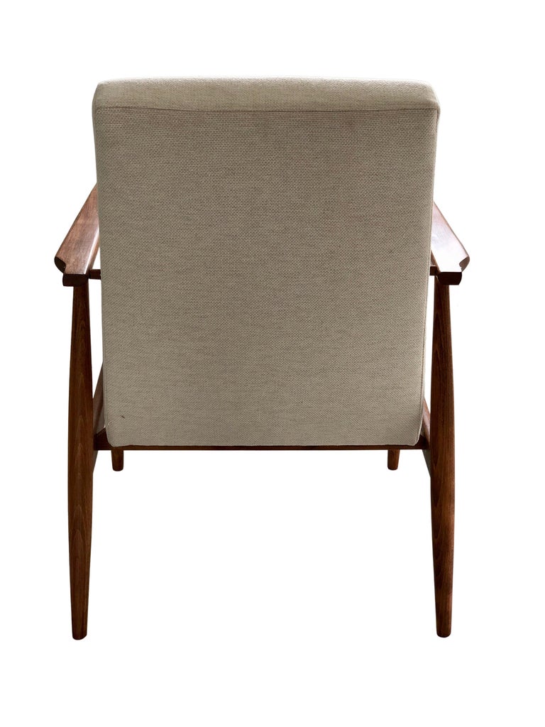 Mid Century Armchair by Henryk Lis in Beige, Europe, 1960s, For Sale at ...