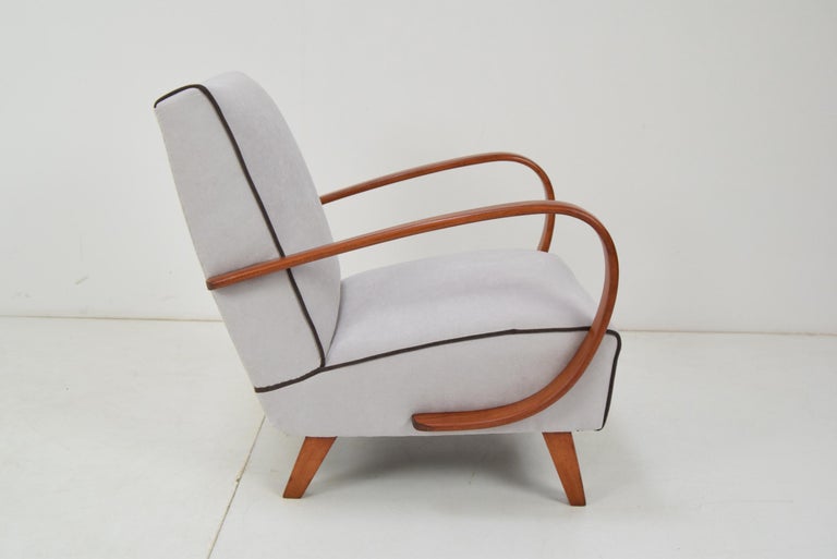 Mid-Century Armchair by Jindrich Halabala, 1950‘s For Sale at 1stDibs