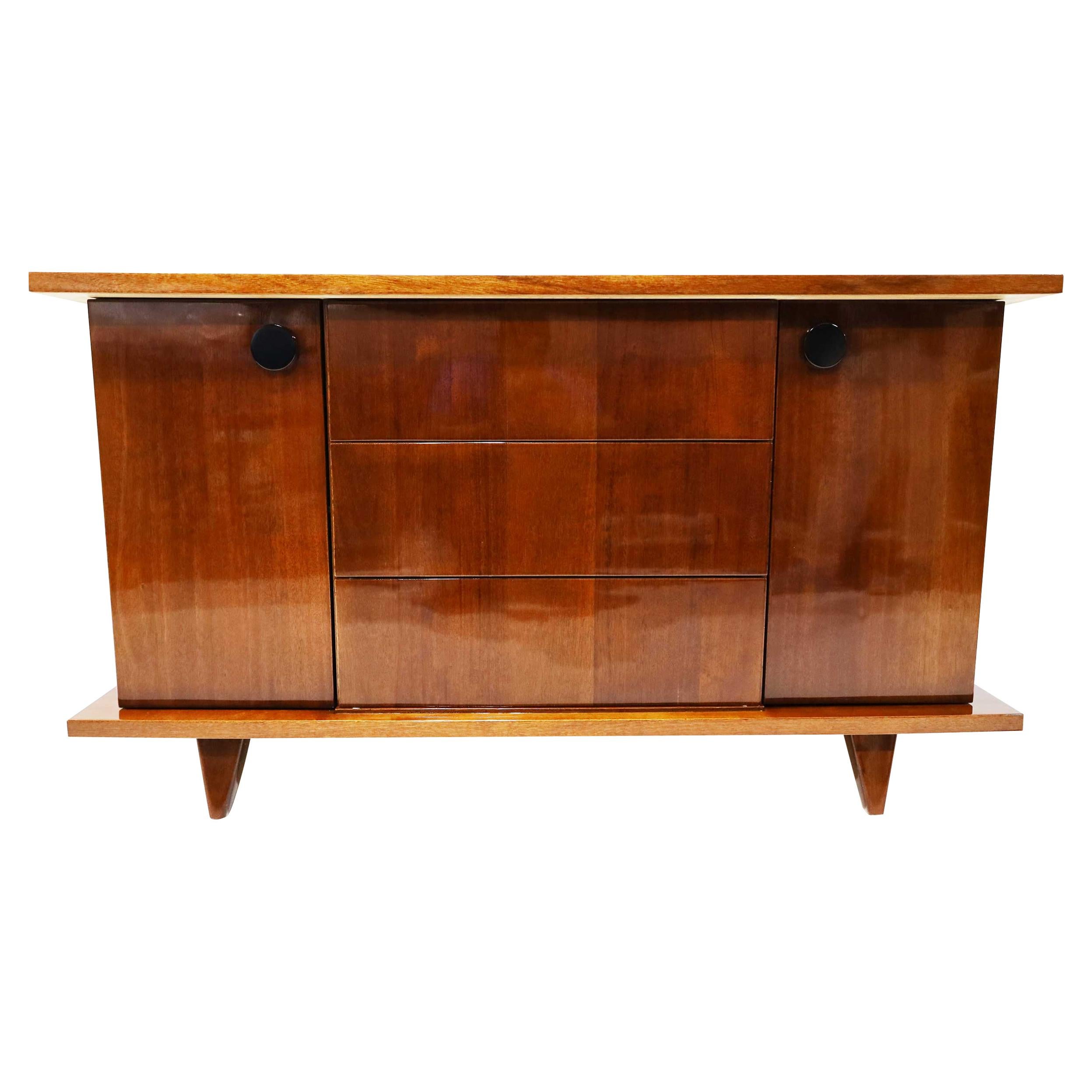 Spectacular 1950s Sideboard in the Style of Fornasetti, Customized ...