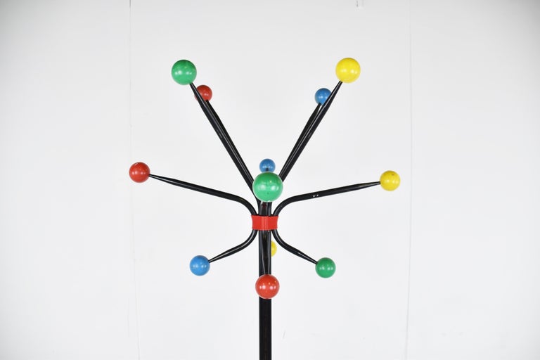Mid century atomic coat stand, 1950s For Sale at 1stDibs