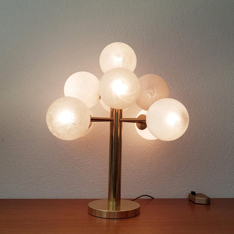 Midcentury Atomic Sputnik Table Lamp at 1stDibs