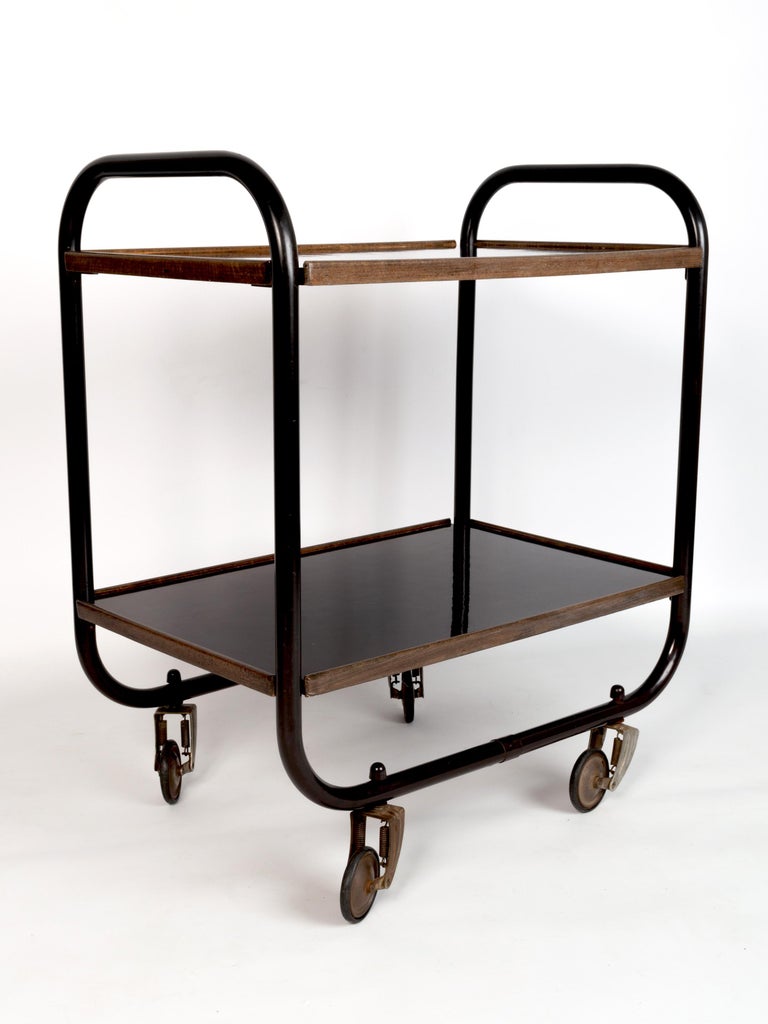 Mid Century Bar Cart Drinks Trolley, Frank Guille England, C.1950 For ...