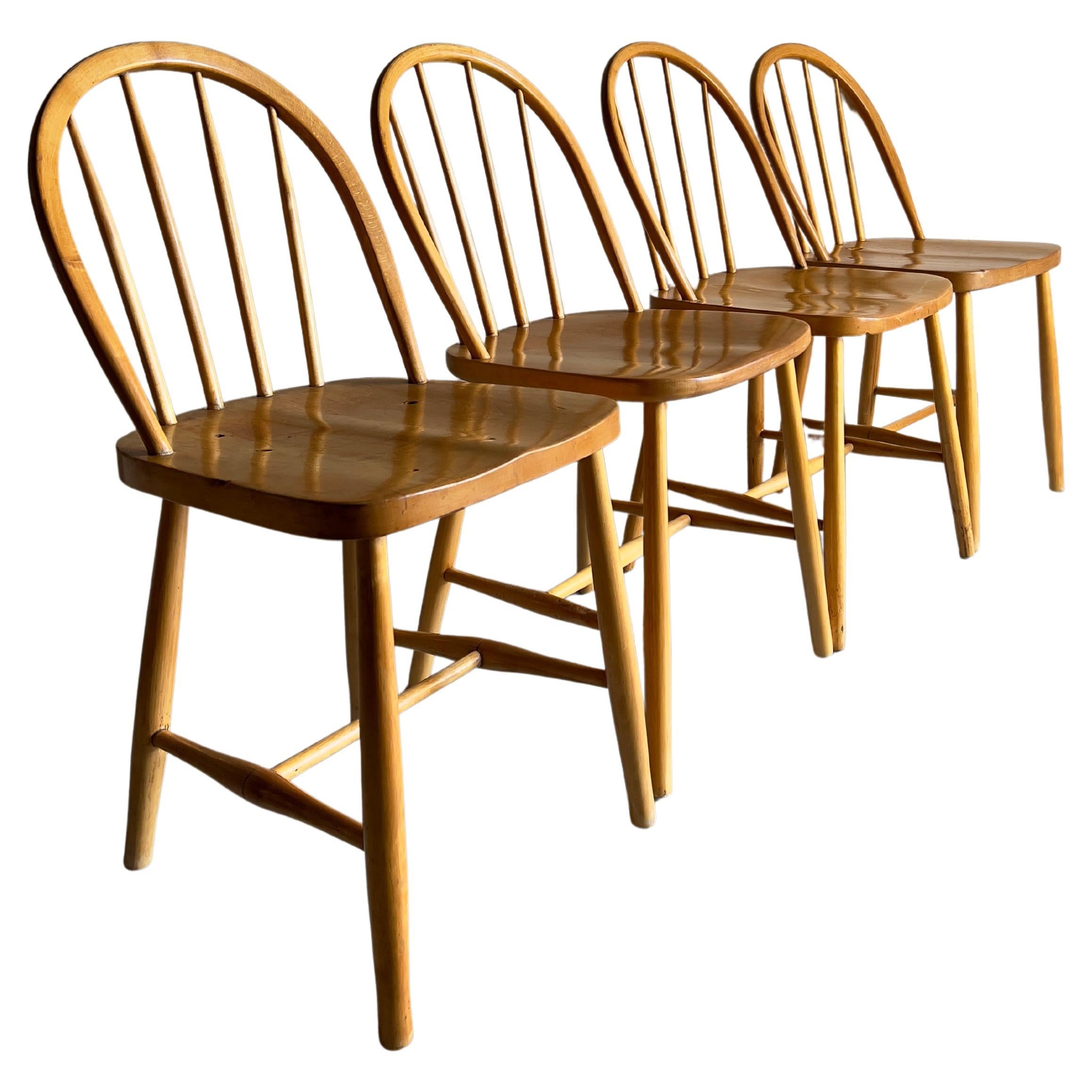 Impero Beech Dining Chair For Sale at 1stDibs