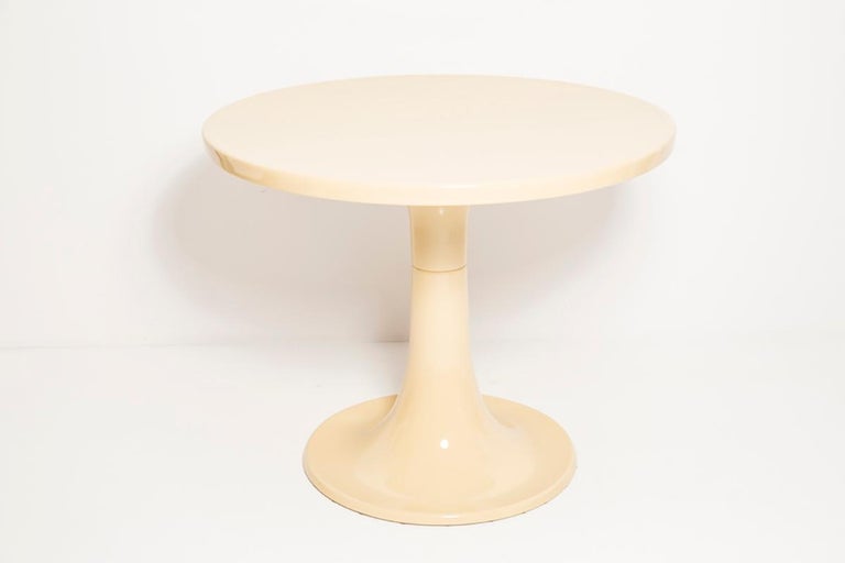 Midcentury Beige Kangaroo Table, by Ernst Moeckl, Germany, 1968 For ...