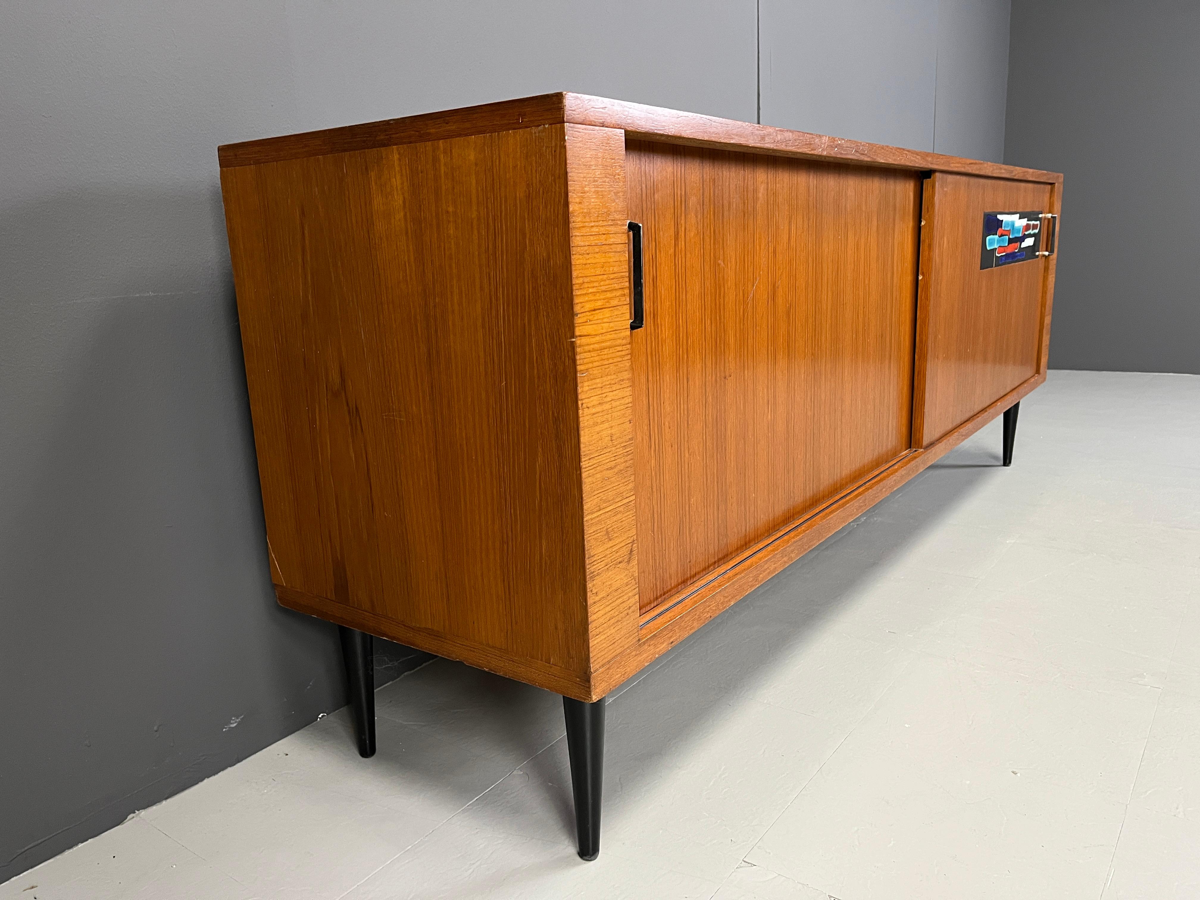 Mid century belgian sideboard, 1960s For Sale at 1stDibs