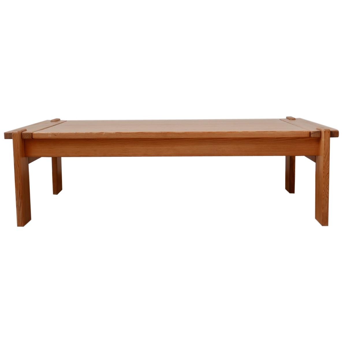 Large Painted Low Table at 1stDibs