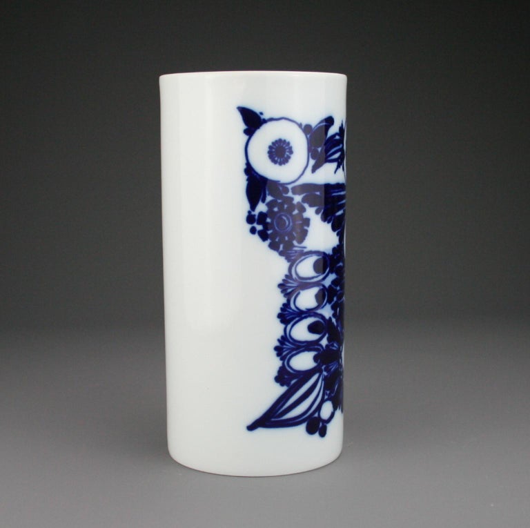 Midcentury Bjørn Wiinblad Vase for Rosenthal, Denmark For Sale at 1stDibs