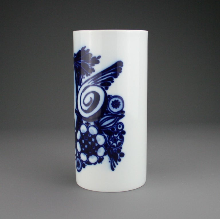 Midcentury Bjørn Wiinblad Vase for Rosenthal, Denmark For Sale at 1stDibs