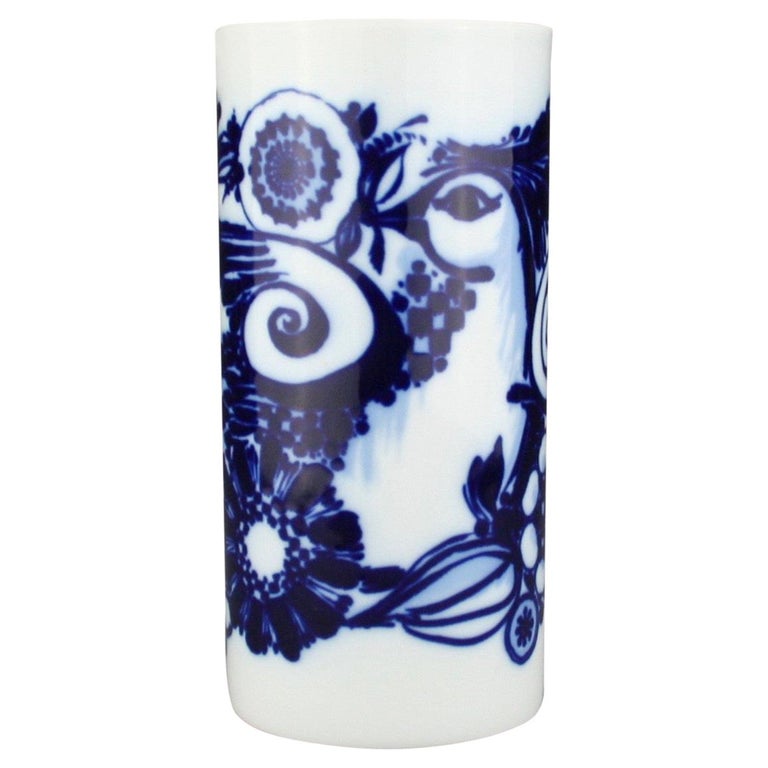 Midcentury Bjørn Wiinblad Vase for Rosenthal, Denmark For Sale at 1stDibs