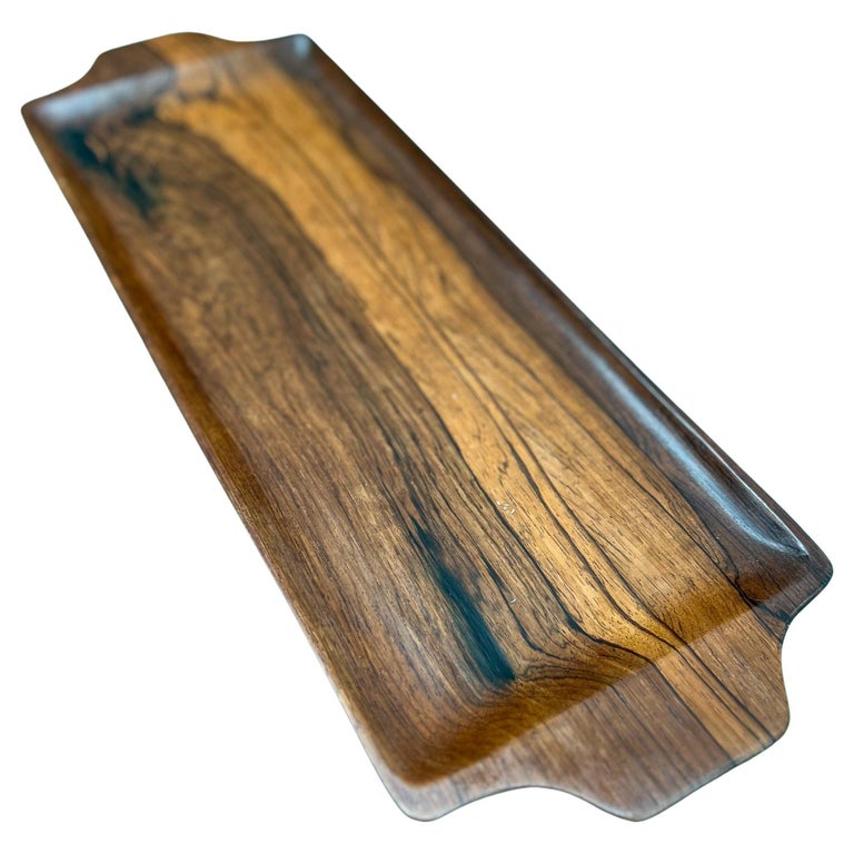 Midcentury Brazilian Modern Serving Platter in Hardwood by Jean Gillon ...