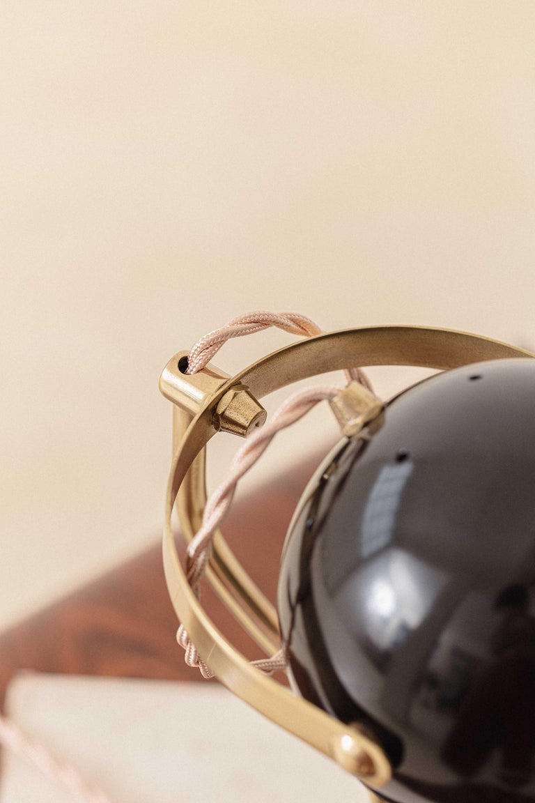 Midcentury Brazilian Table Lamp, by Enrico Furio, Produced by Dominici ...