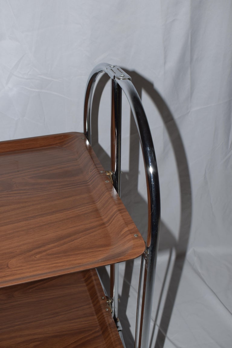 Mid-Century Bremshey and Co Dinette Trolley circa 1950s For Sale at 1stDibs