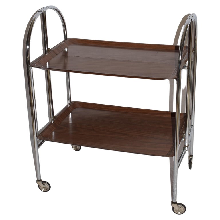 Mid-Century Bremshey and Co Dinette Trolley circa 1950s For Sale at 1stDibs
