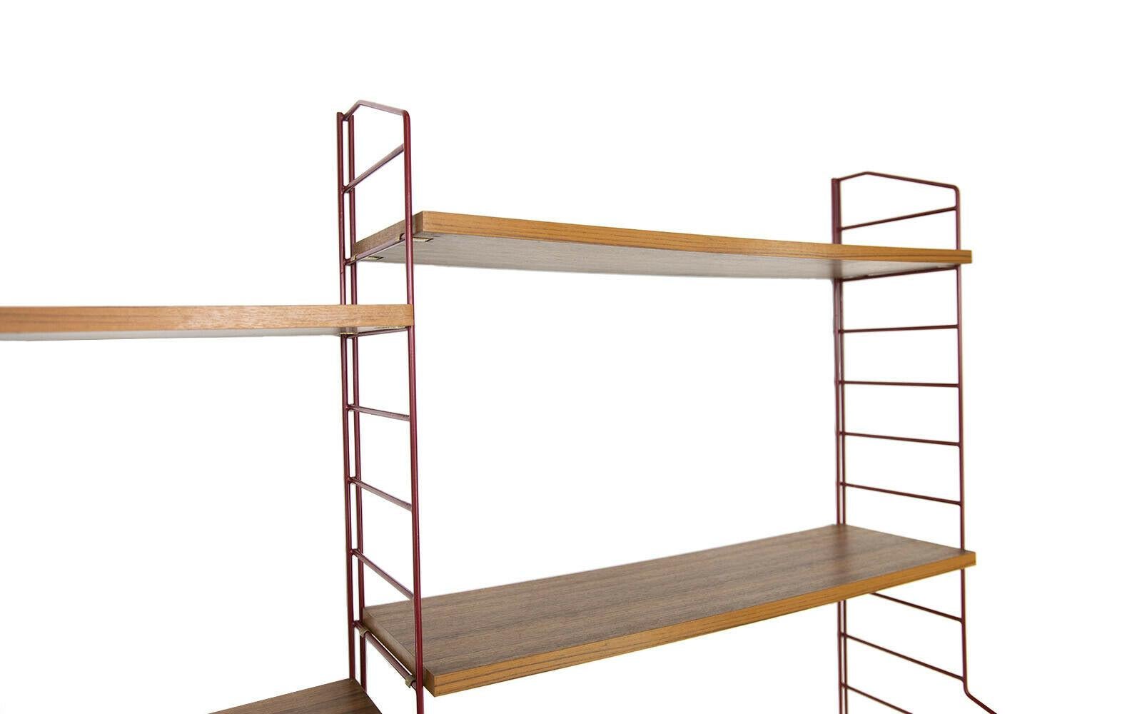 Mid Century Brianco String Modular Wall Unit Shelving System, 1960s For ...