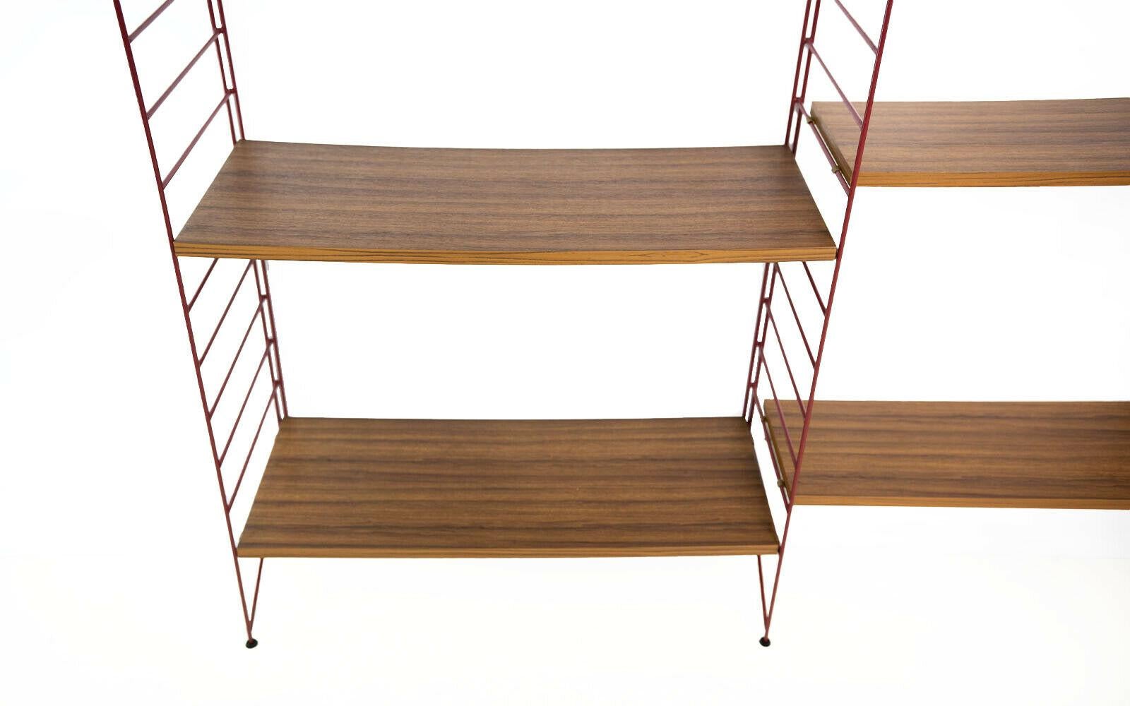 Mid Century Brianco String Modular Wall Unit Shelving System, 1960s For ...