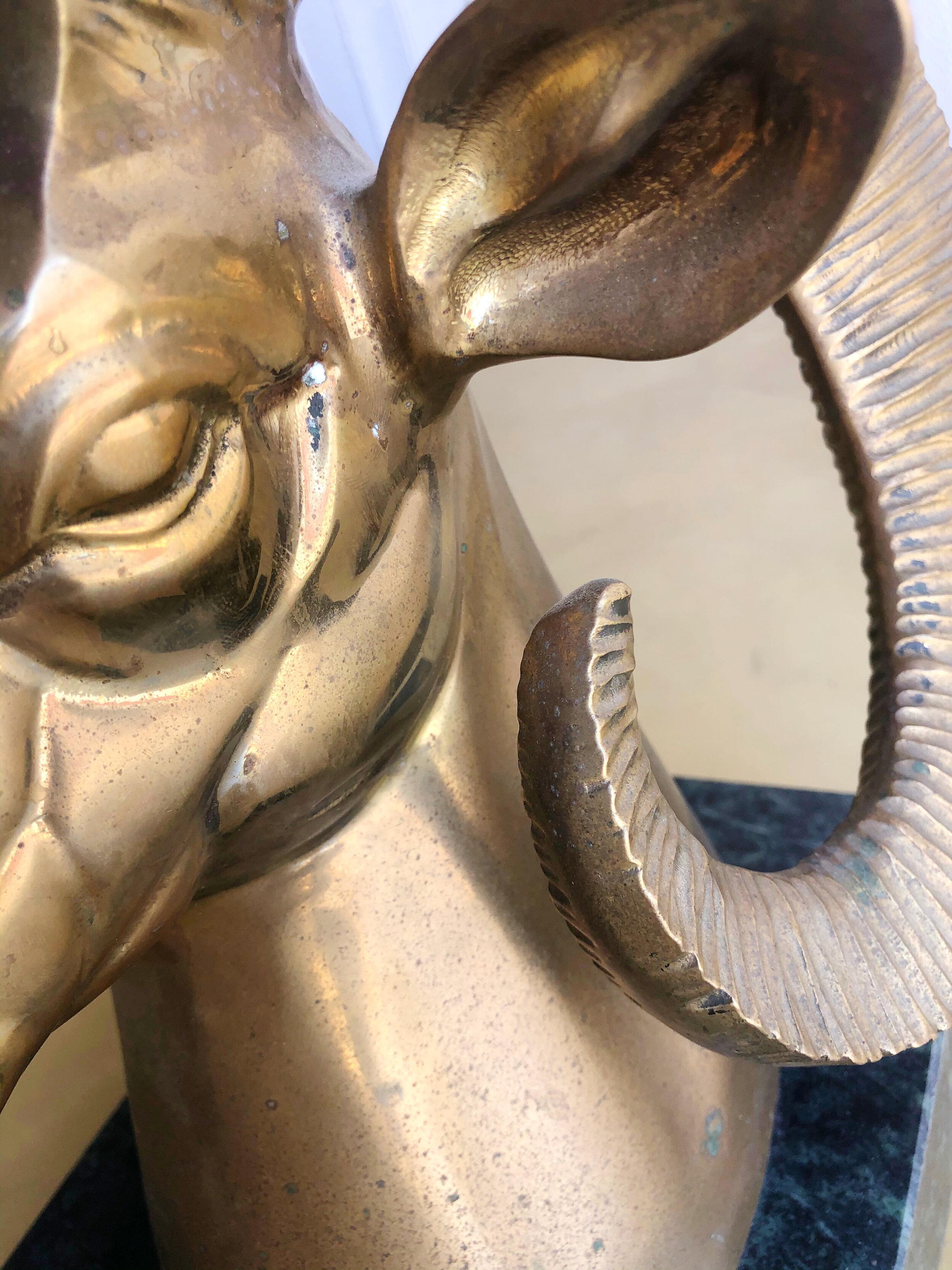 Mid-Century Bronze Rams Head Bust For Sale at 1stDibs