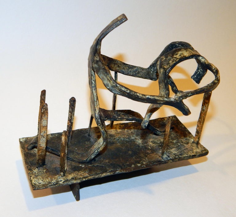 Mary Callery Midcentury Bronze Sculpture, 1959, "Somersault No. 1" For ...