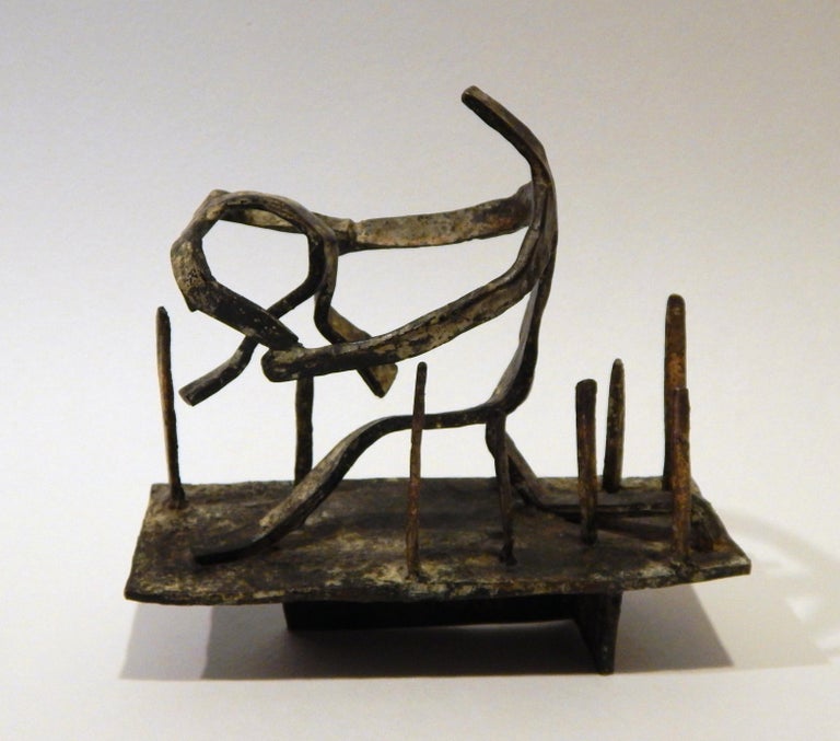 Mary Callery Midcentury Bronze Sculpture, 1959, "Somersault No. 1" For ...