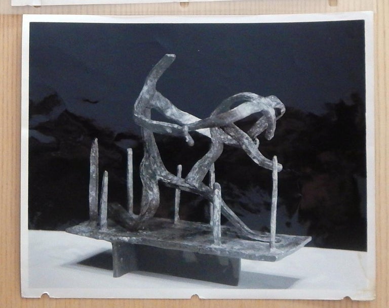 Mary Callery Midcentury Bronze Sculpture, 1959, "Somersault No. 1" For ...