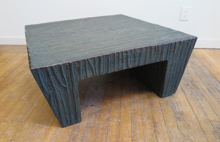 Mid Century Brutalist Cocktail Table For Sale at 1stDibs