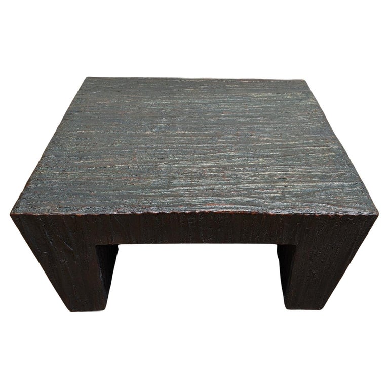 Mid Century Brutalist Cocktail Table For Sale at 1stDibs