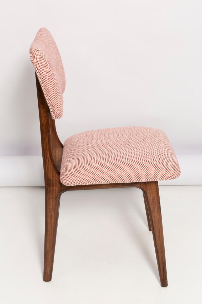 Mid-Century Butterfly Dining Chair, Peony Cotton, Poland, 1960s For ...