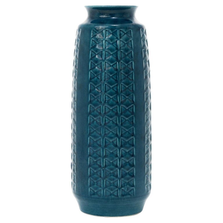Mid-Century by Bay German Pottery Vase For Sale at 1stDibs
