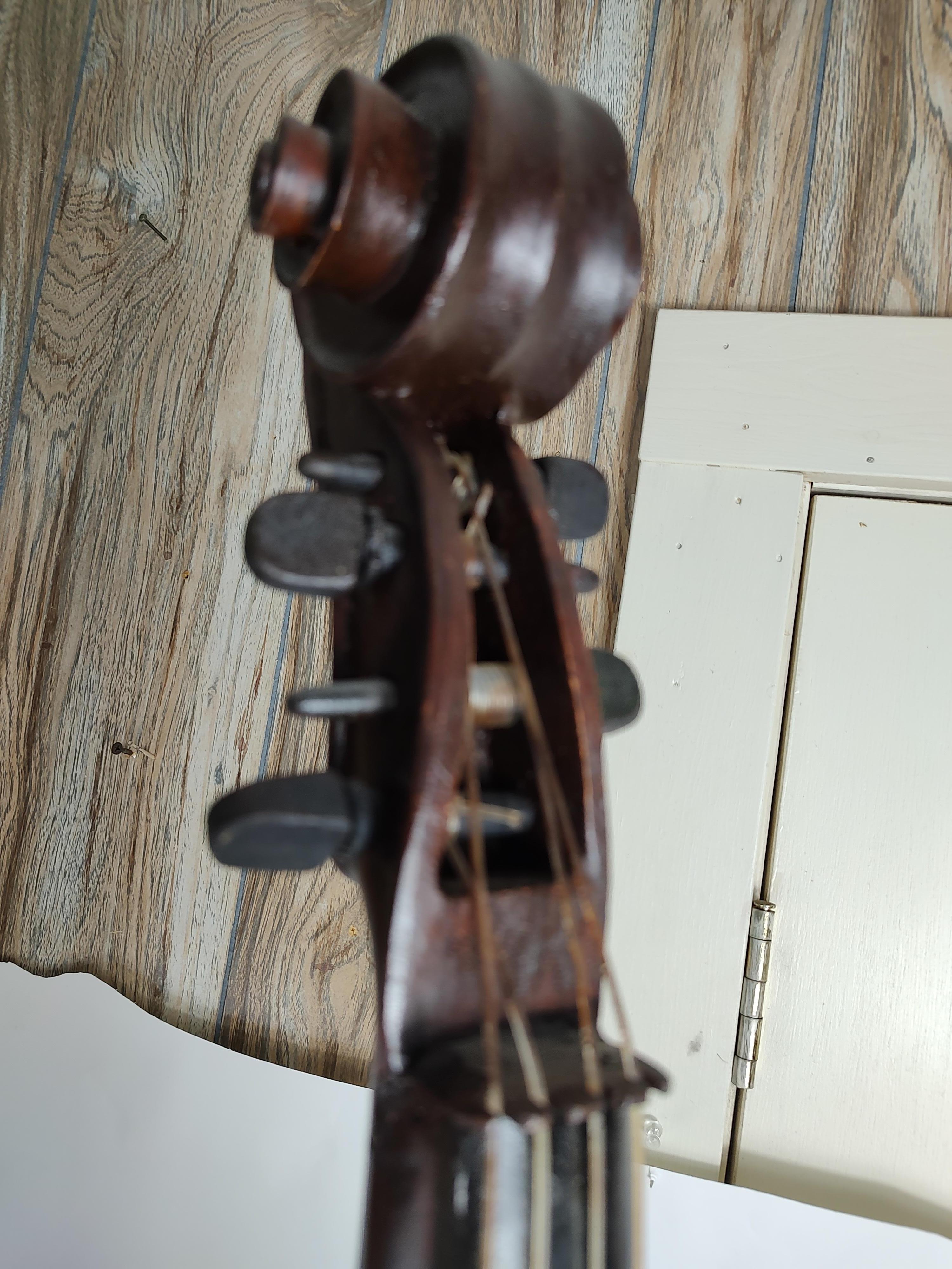 Mid Century Cabinet in the Form of Bass Cello For Sale at 1stDibs
