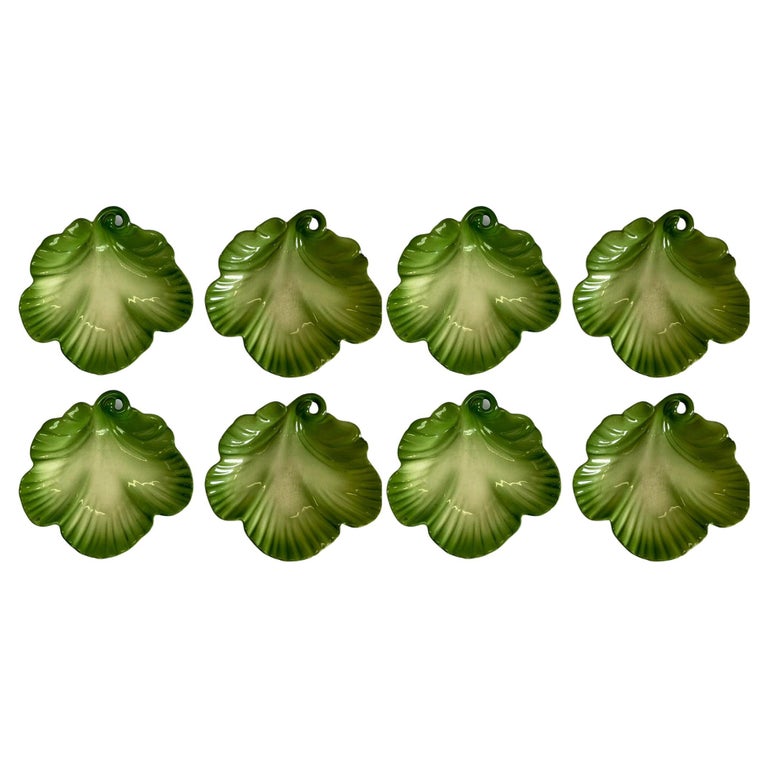 Midcentury California Pottery Lettuce / Cabbage Plates by Brad Keeler ...