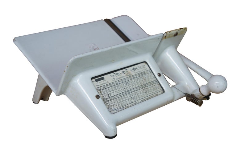 Mid Century Cast Iron Tru Cut Cheese Cutter Corgoran Mfg Co Cincinnati ...