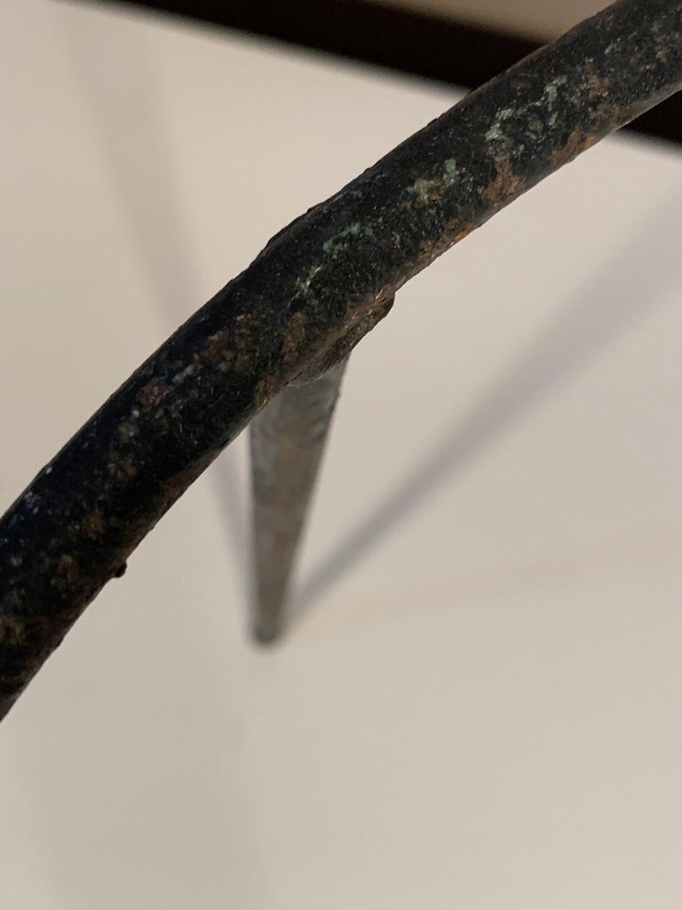 Midcentury Catch All Tray Table Rattan For Sale at 1stDibs