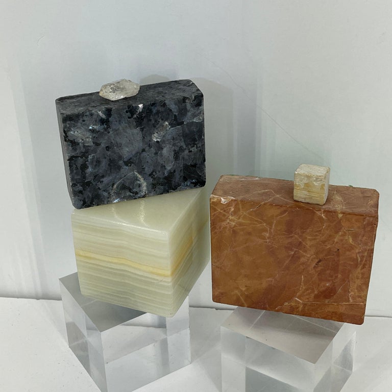 Mid-Century CCCP USSR Russian Stone Collection For Sale at 1stDibs