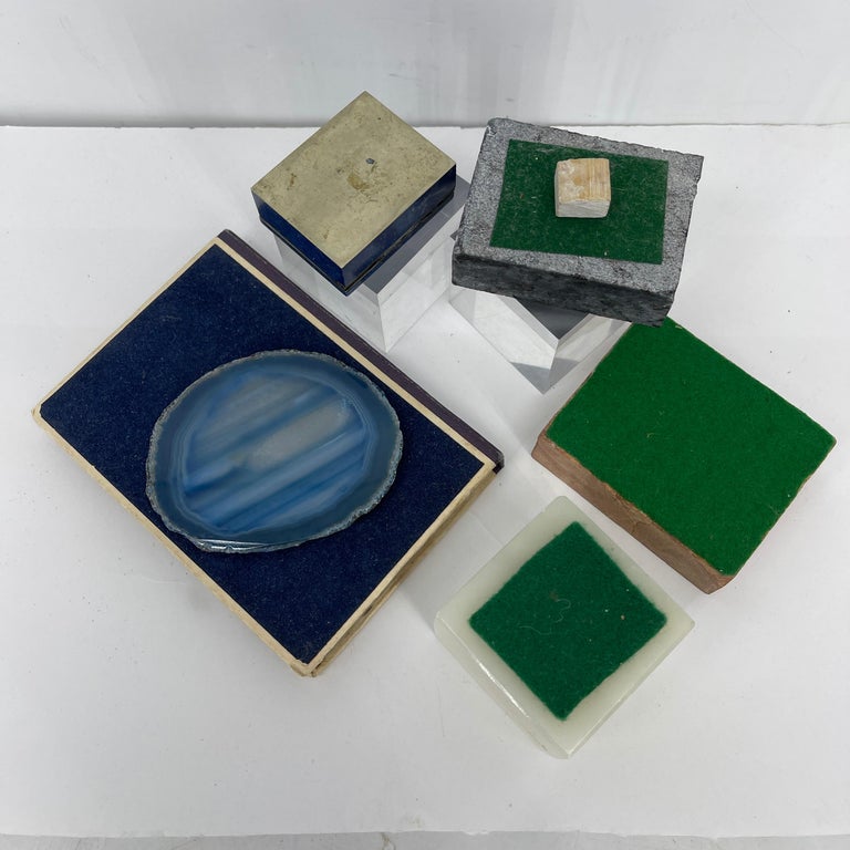 Mid-Century CCCP USSR Russian Stone Collection For Sale at 1stDibs