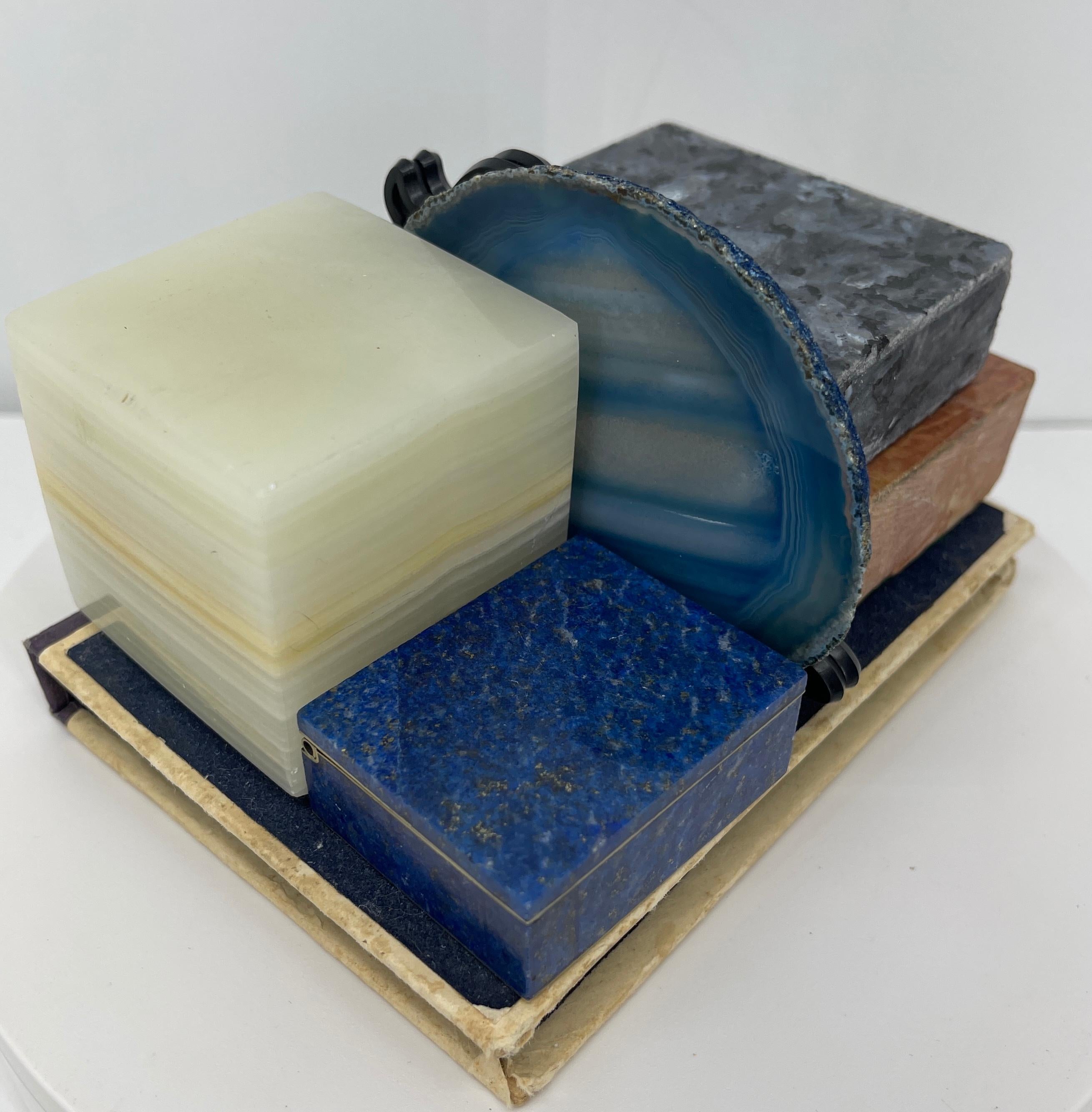 Mid-Century CCCP USSR Russian Stone Collection For Sale at 1stDibs