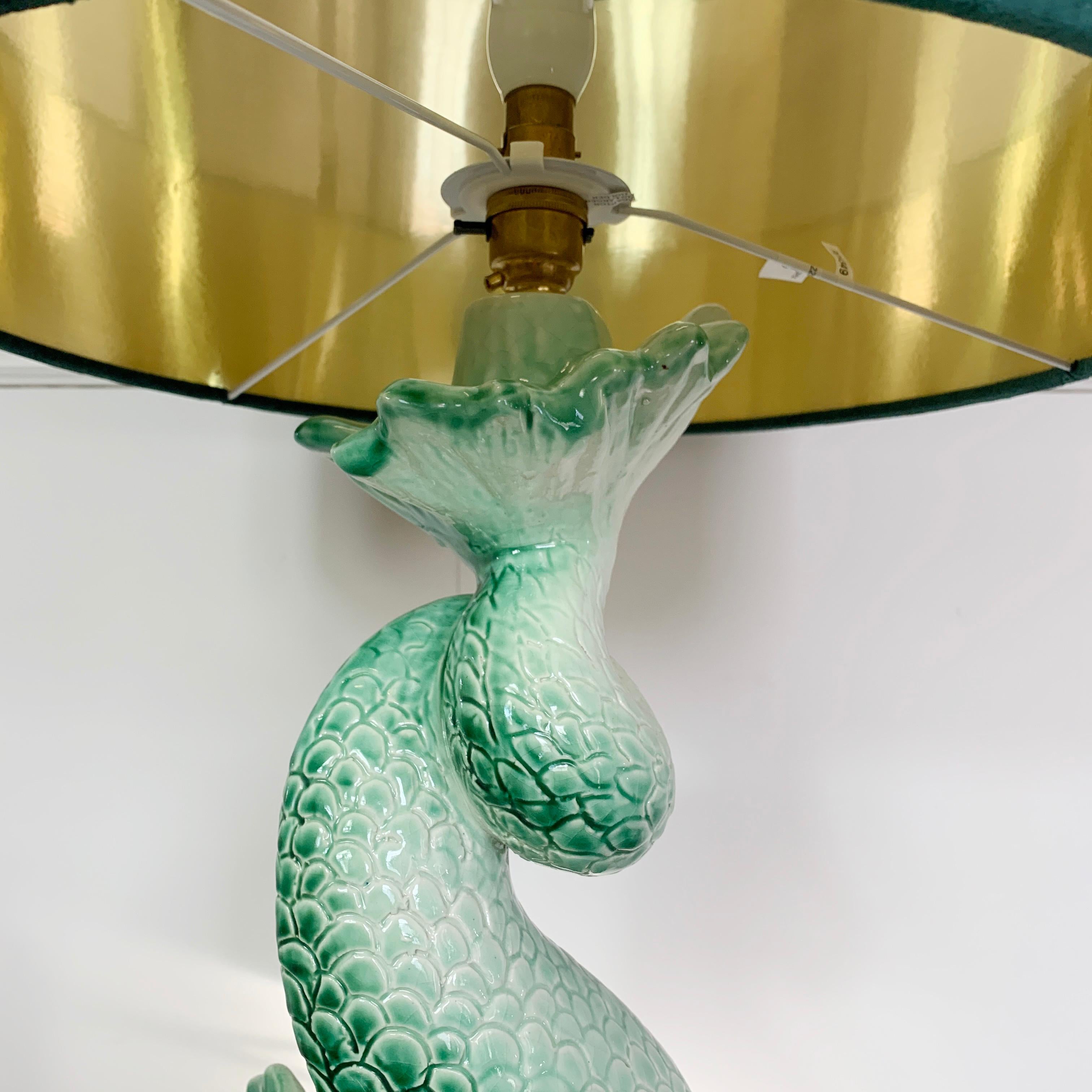 Midcentury Ceramic Classical Dolphin Lamp at 1stDibs | dolphin lamps ...