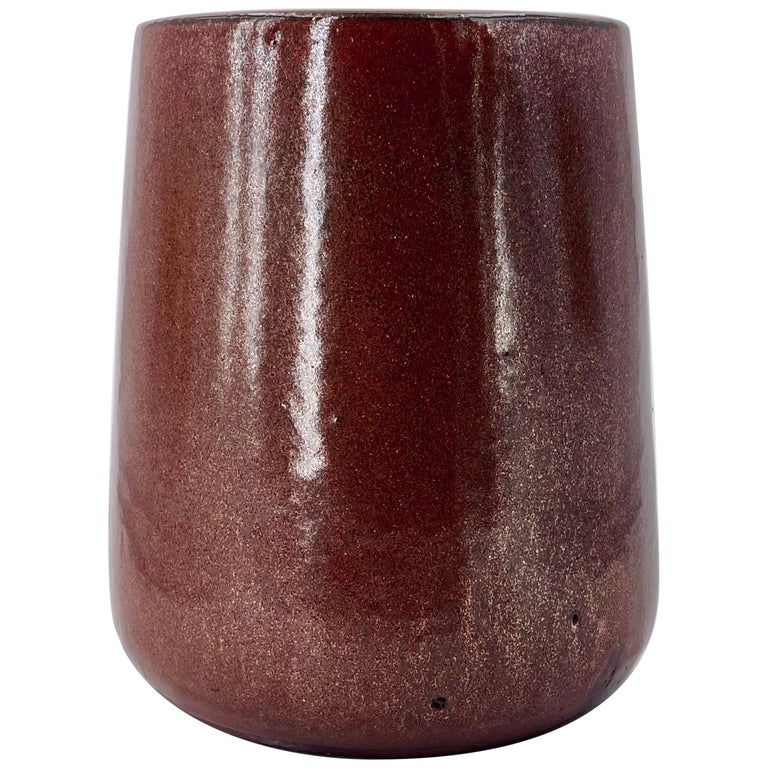 Mid Century Ceramic Planter Architectural Pottery Style For Sale at 1stDibs