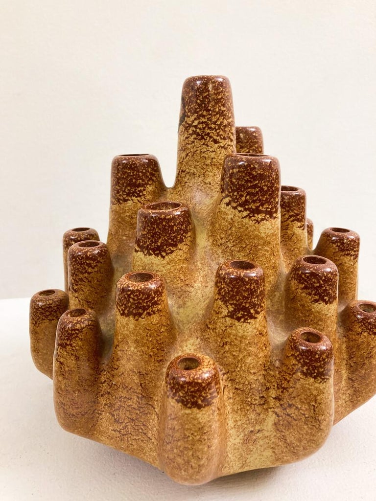 Midcentury Ceramic Soliflore, Germany, 1980s For Sale at 1stDibs