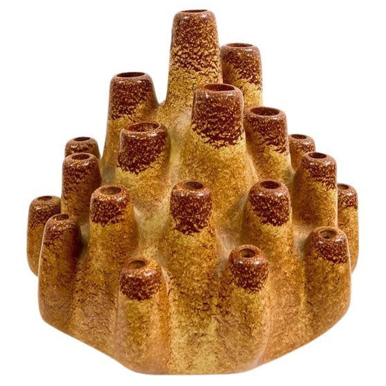 Midcentury Ceramic Soliflore, Germany, 1980s For Sale at 1stDibs