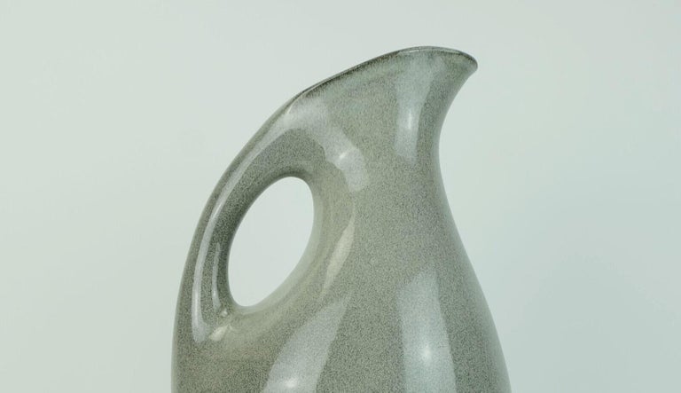 Midcentury Ceramic Vase 1950s Organic Shape Fritz Van Daalen Jug Model ...