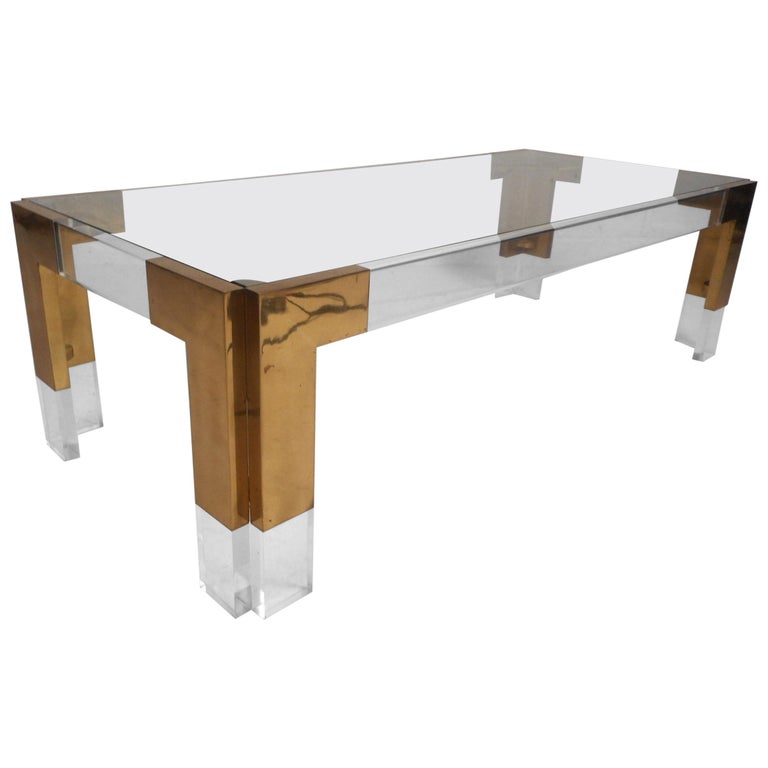 Mid-Century Charles Hollis Jones Style Coffee Table For Sale at 1stDibs