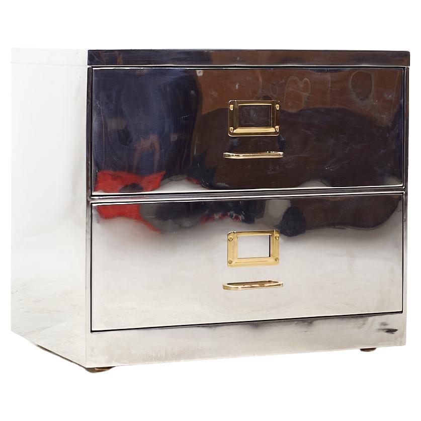 4 Drawer Painted Wood File Cabinets For Sale at 1stDibs